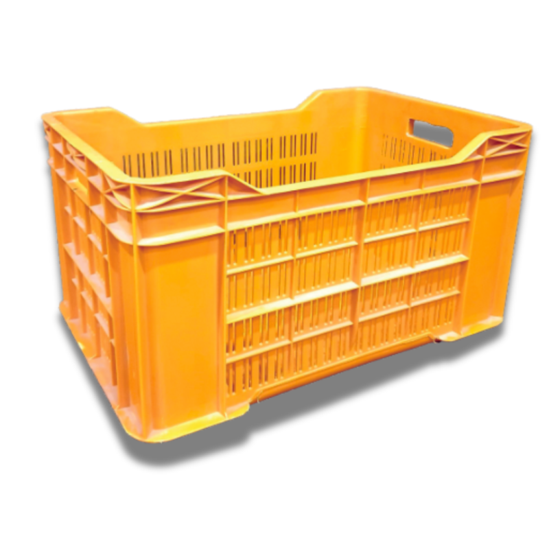 Plastic Crates & Basket SP-10 – Heavy-Duty Stackable Storage Crate ...
